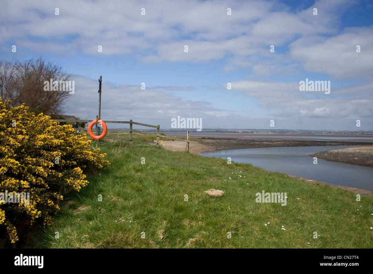 Port Carlisle on the Solway coast Stock Photo - Alamy