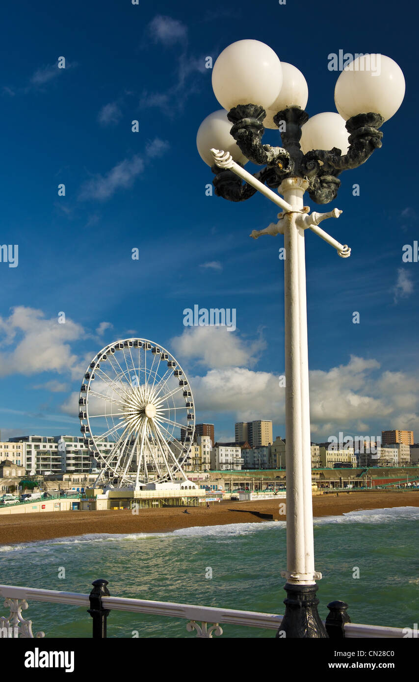 Brighton Wheel,seafront,Pier,East Sussex,England.UK Stock Photo - Alamy