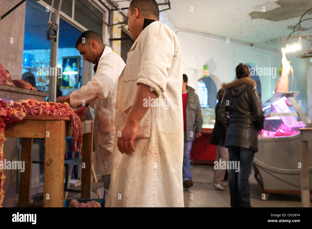 Meat market africa hi-res stock photography and images - Alamy