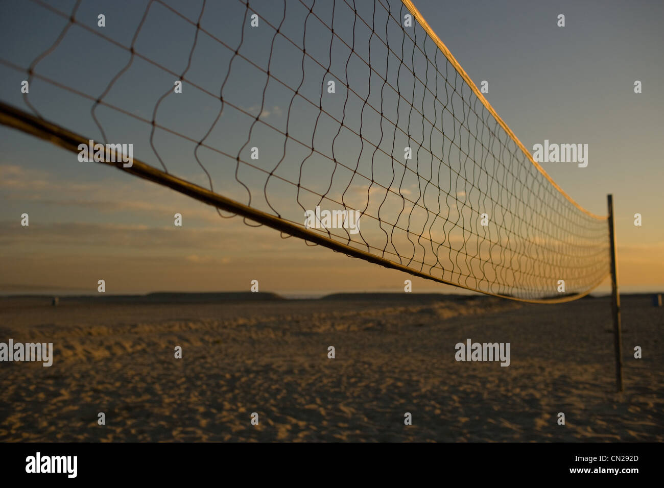 Beach volleyball net Stock Photo - Alamy