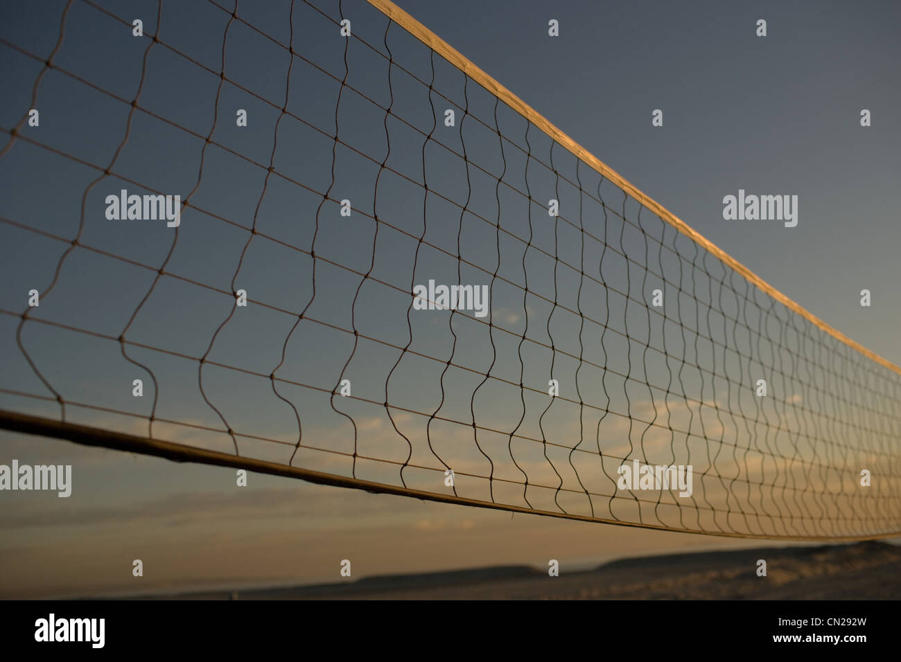 Beach volleyball net Stock Photo - Alamy