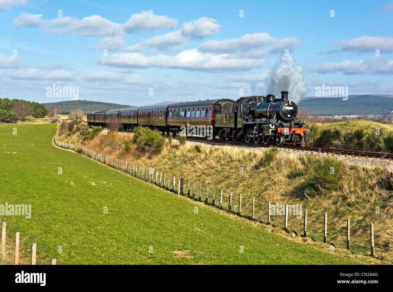 Strathspey steam railway hi-res stock photography and images - Alamy