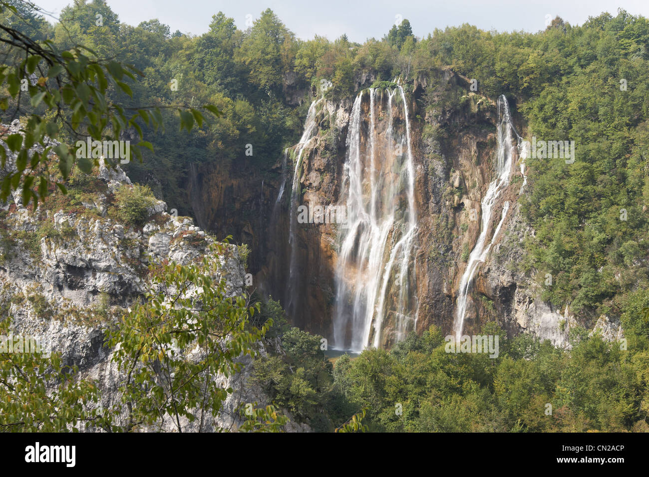 Plitvice lake waterfall hi-res stock photography and images - Alamy