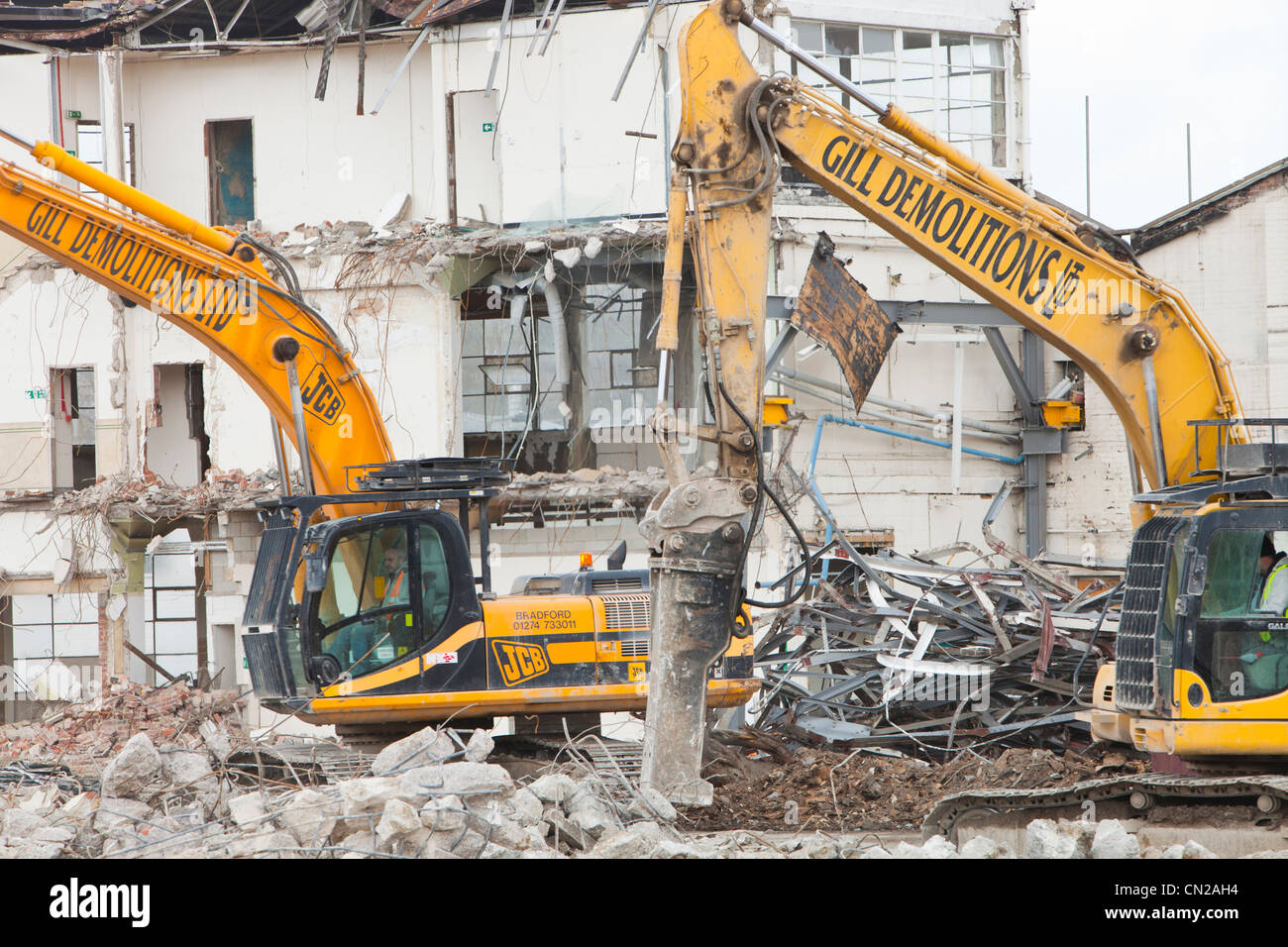 Demolition of steel plant hi-res stock photography and images - Alamy