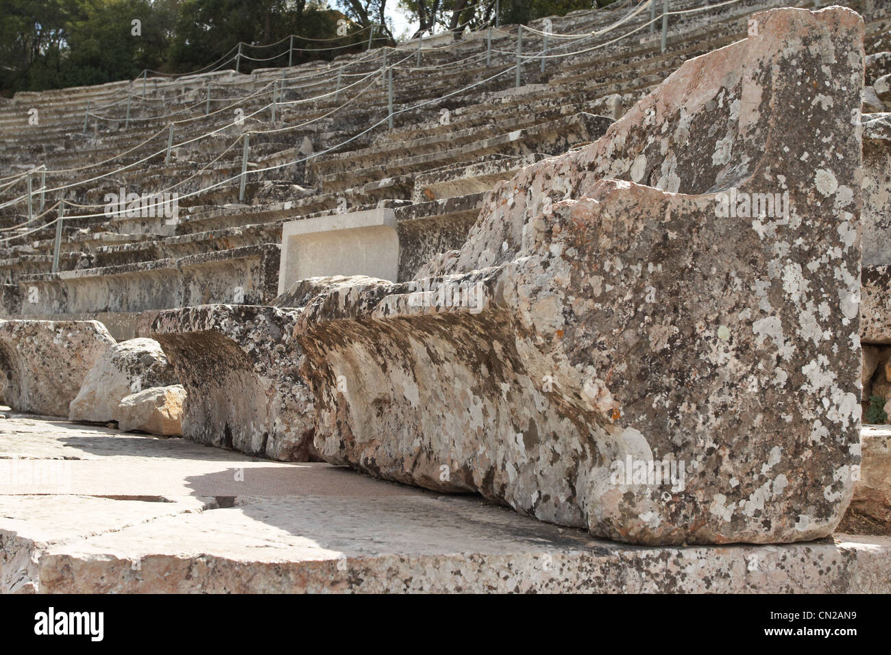 Greek amphitheater epidaurus hi-res stock photography and images - Alamy