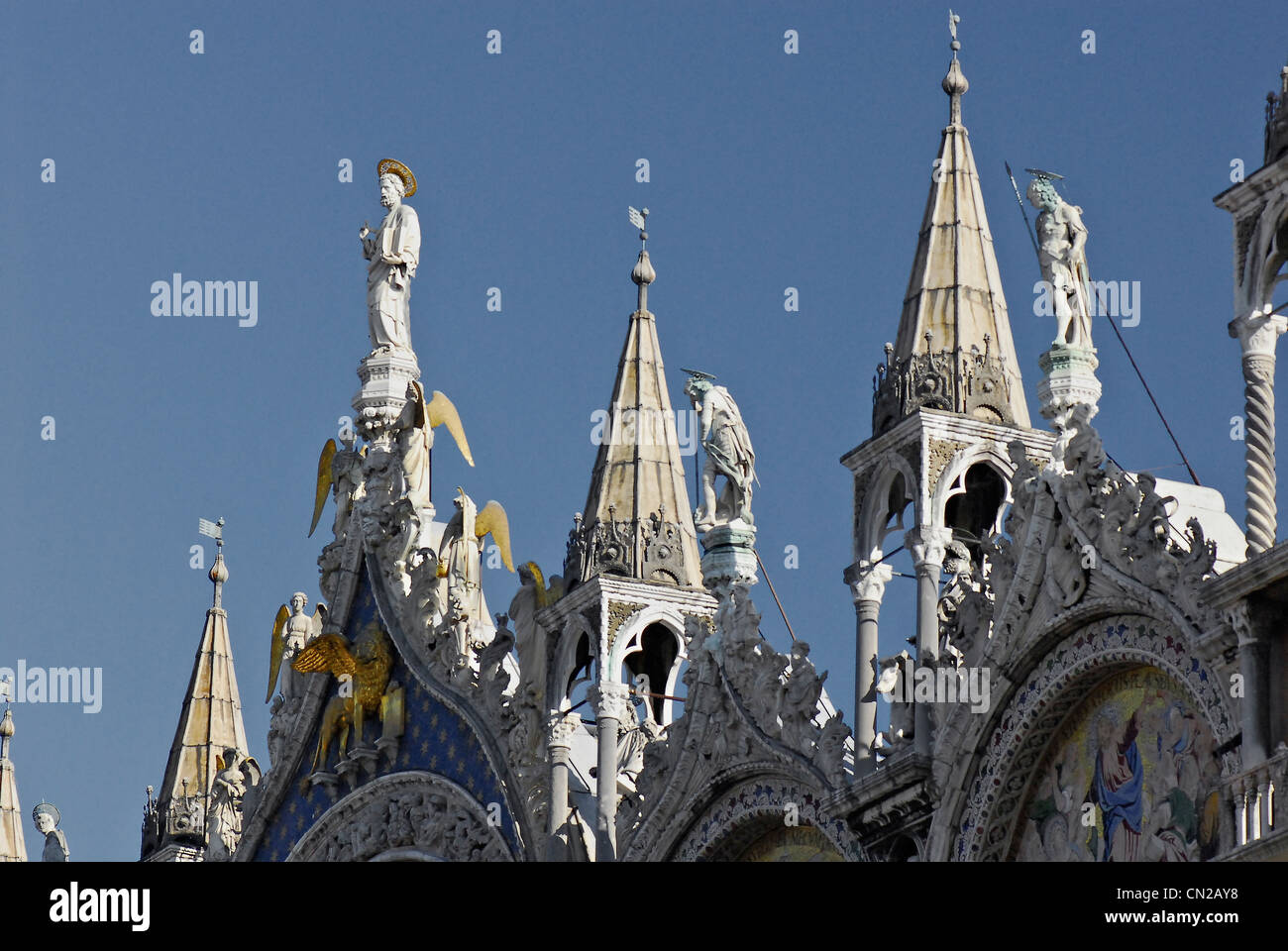 San Marco Basilica architecture detail Stock Photo - Alamy