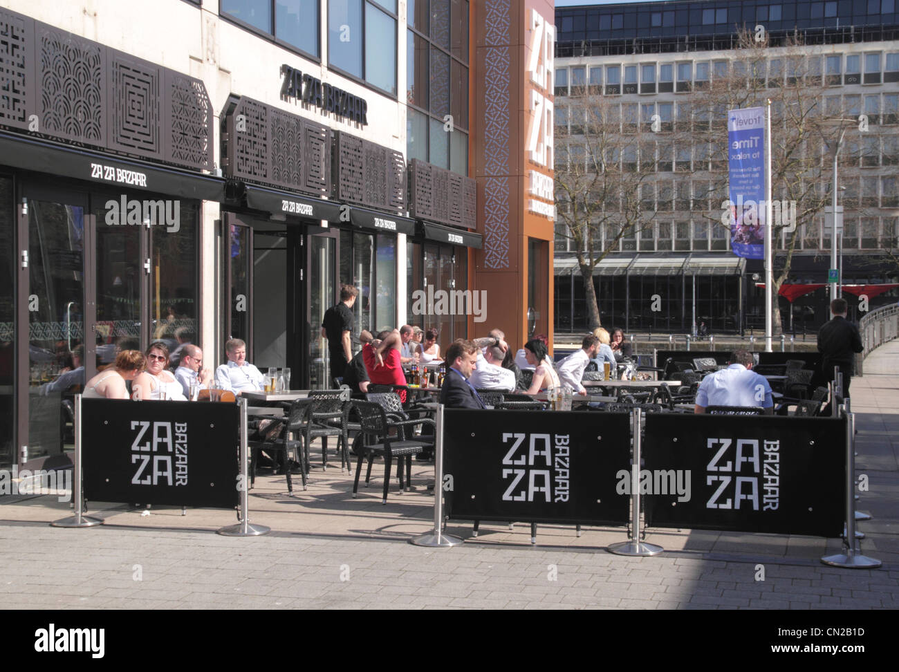 Za Za Bazaar Restaurant Bristol Stock Photo - Alamy
