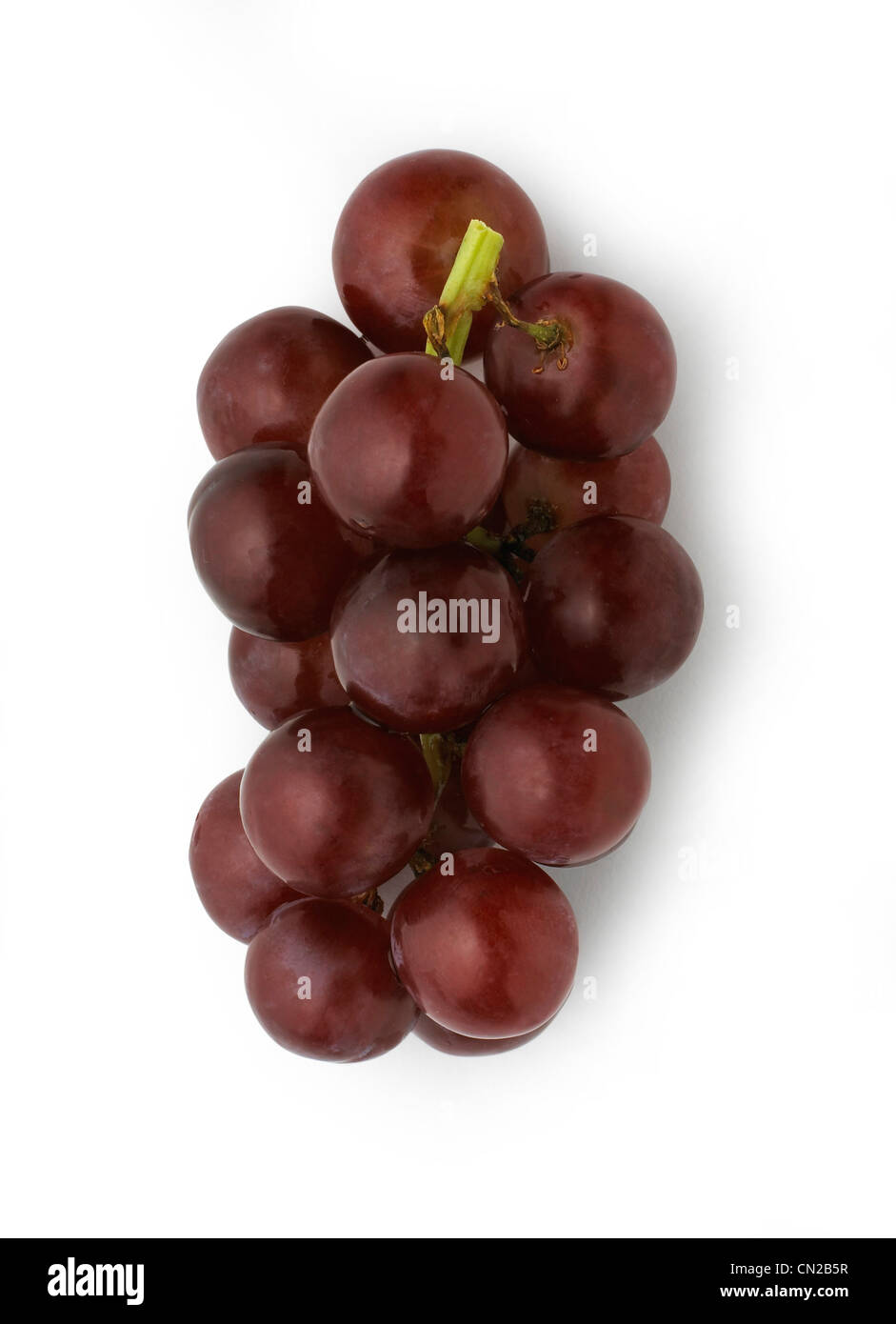 Bunch white grapes eat Cut Out Stock Images & Pictures - Alamy