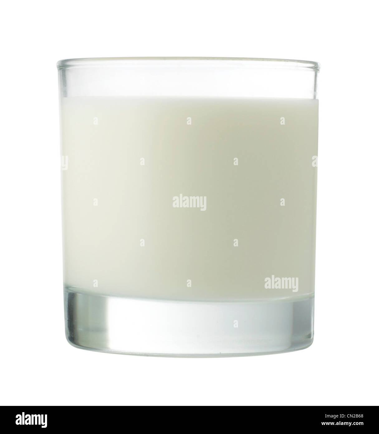 Half full glass of milk hi-res stock photography and images - Alamy