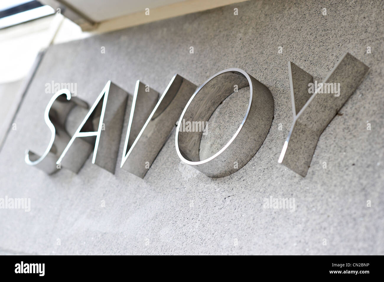 Savoy sign hi-res stock photography and images - Alamy