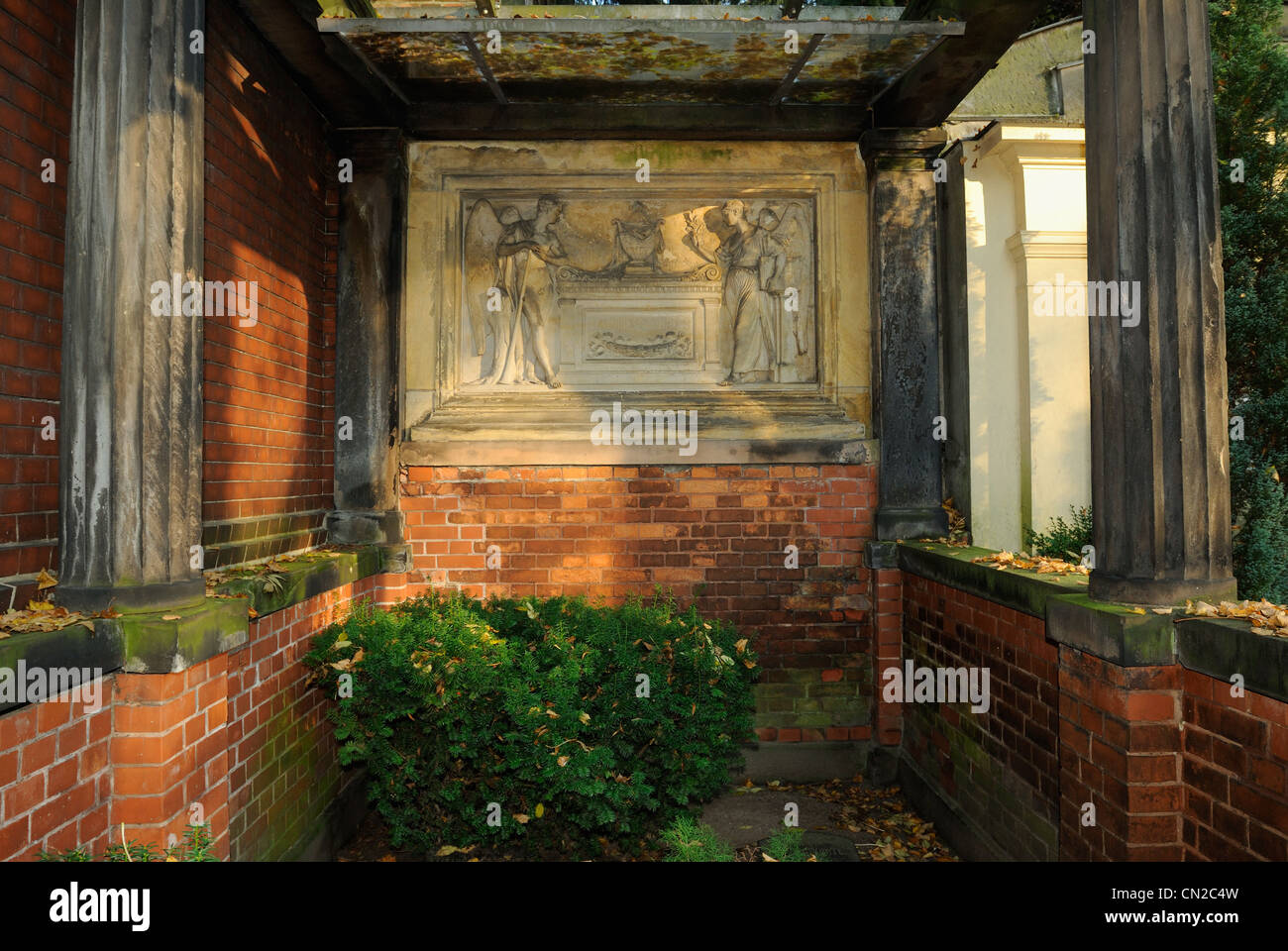 Grave of Martin Gropius, 1824 - 1880, a German architect and master ...