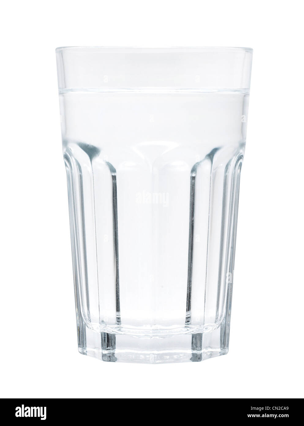 Glass cup with water Stock Photo - Alamy