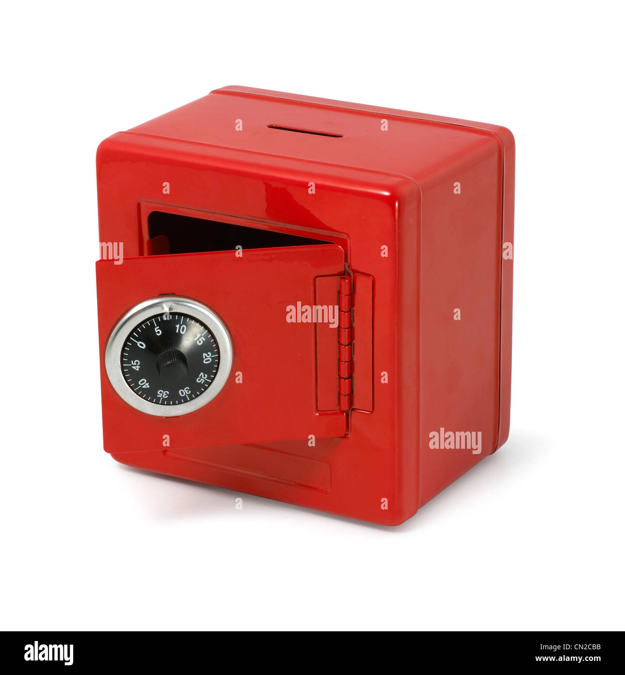 Small Red Safe Stock Photo - Alamy