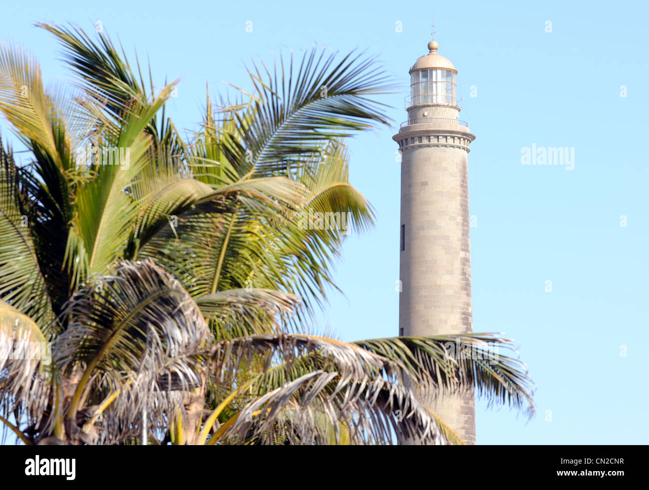 Lighthouse, Maspalomas lighthouse, Gran Canaria, Canary Islands Stock Photo - Alamy