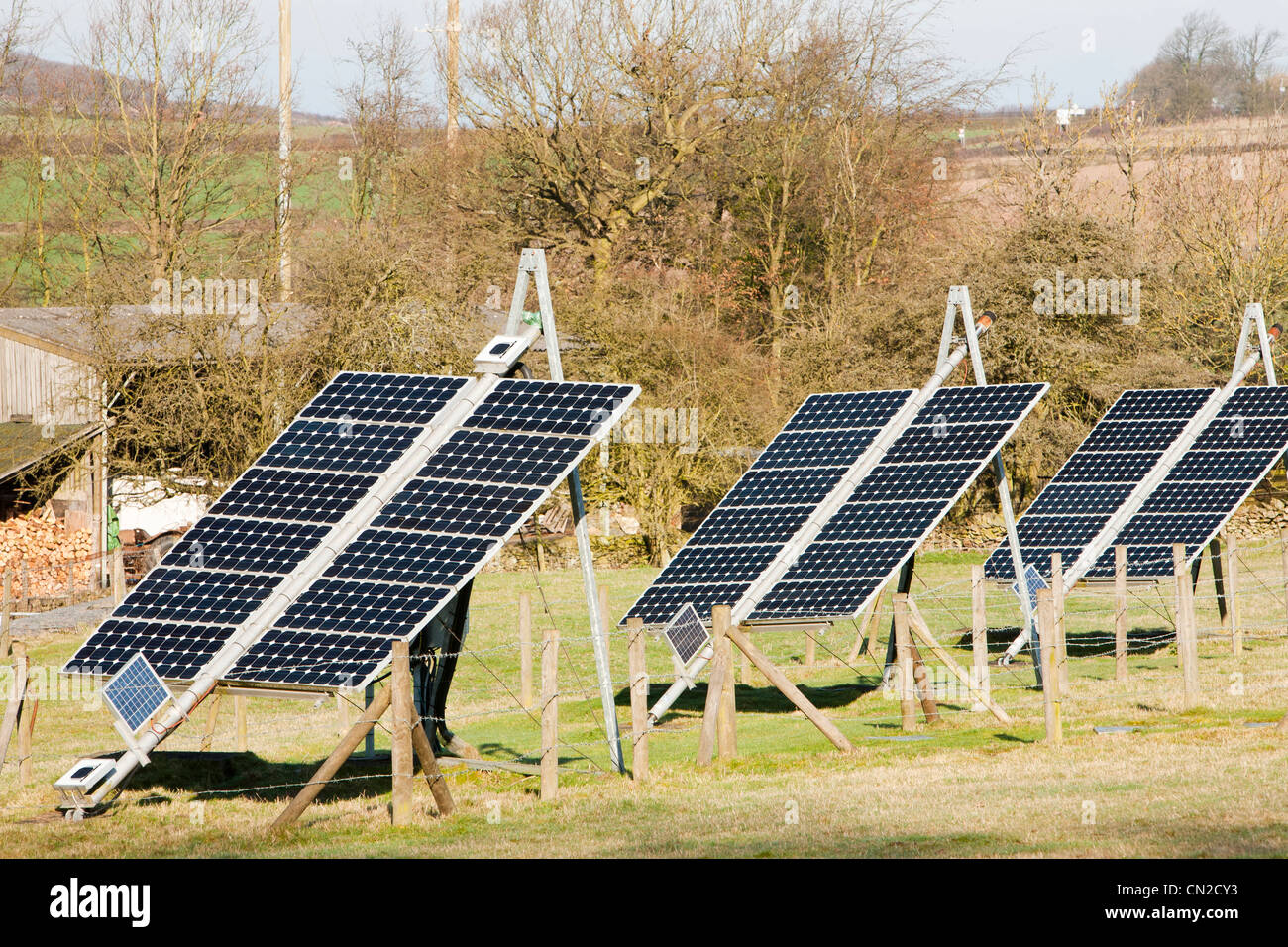 Solar wind farming hi-res stock photography and images - Alamy