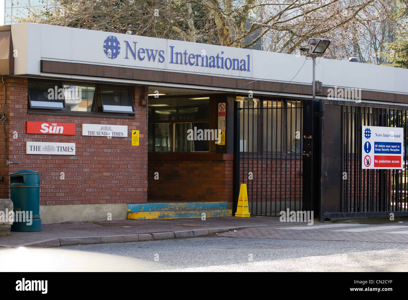 News Corporation headquarters in wapping east london. Home of 'The Sun ...