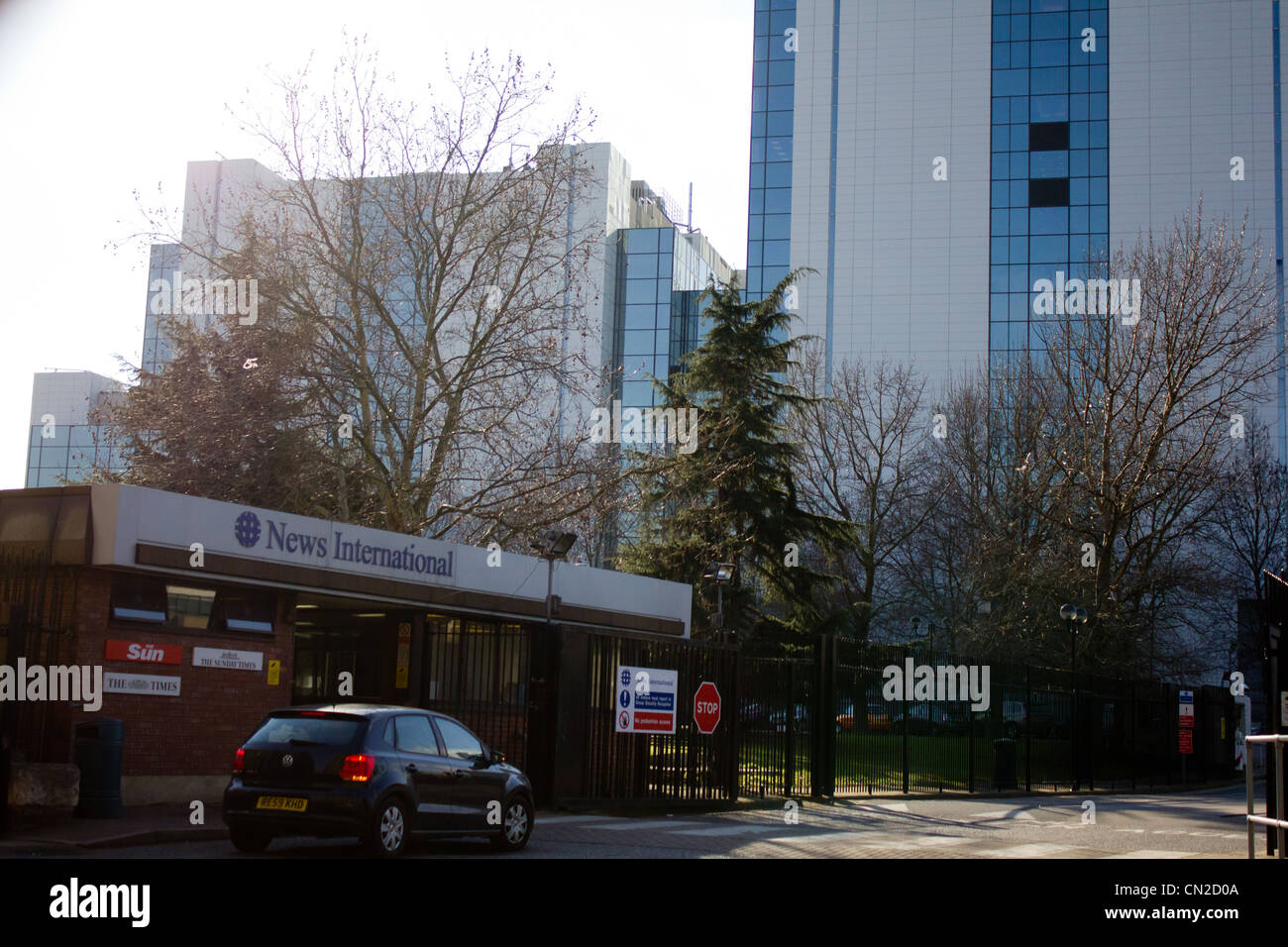 News Corporation headquarters in wapping east london. Home of 'The Sun ...