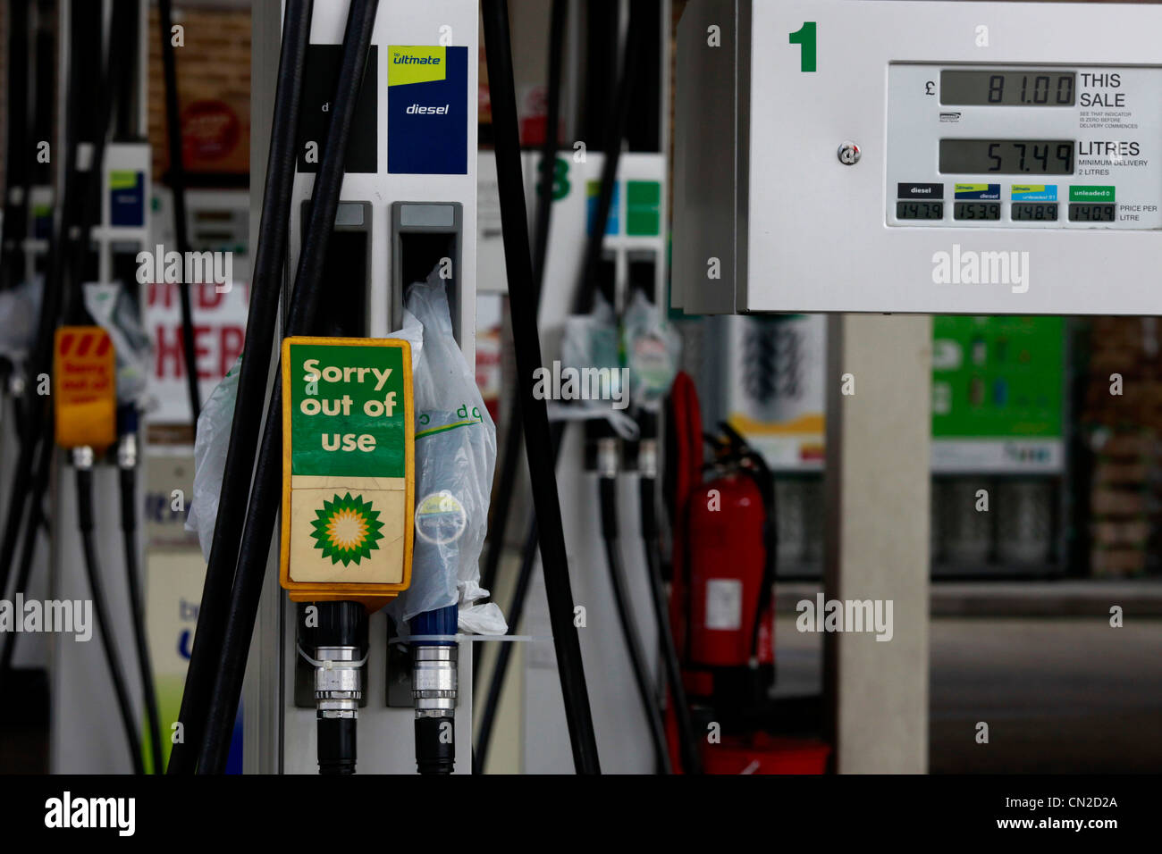 Bp fuel pump hi-res stock photography and images - Alamy