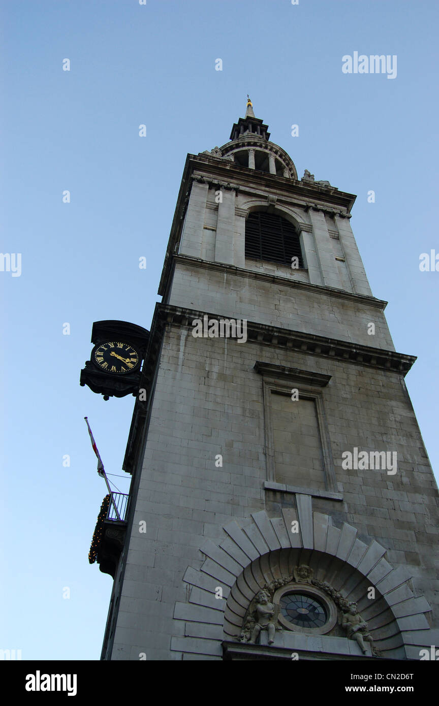 Bow Bells Church Tower, Cheapside. A Cockney is a person born within ...