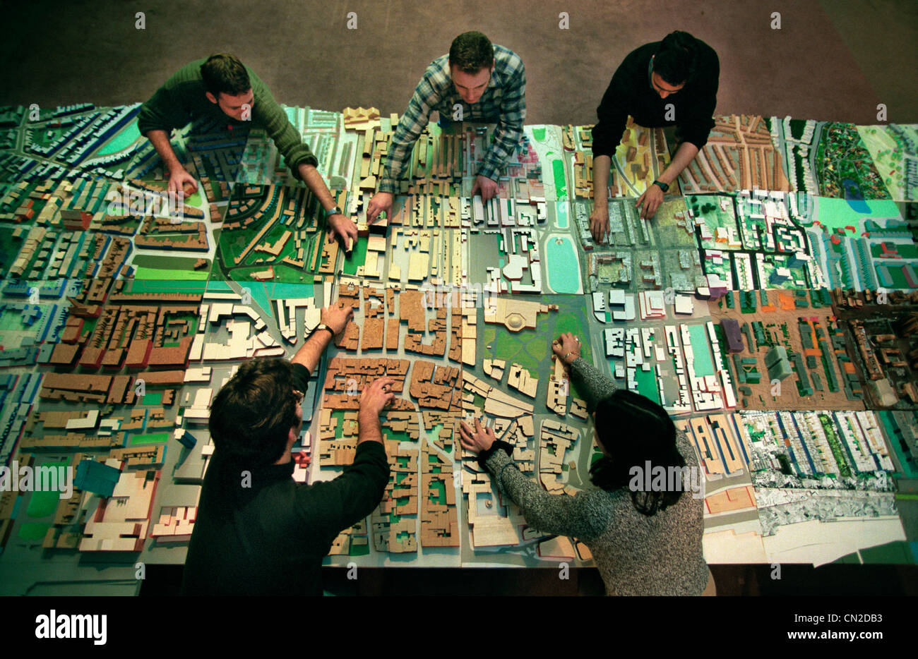 University of Brighton Architecture undergraduate students build a wood ...