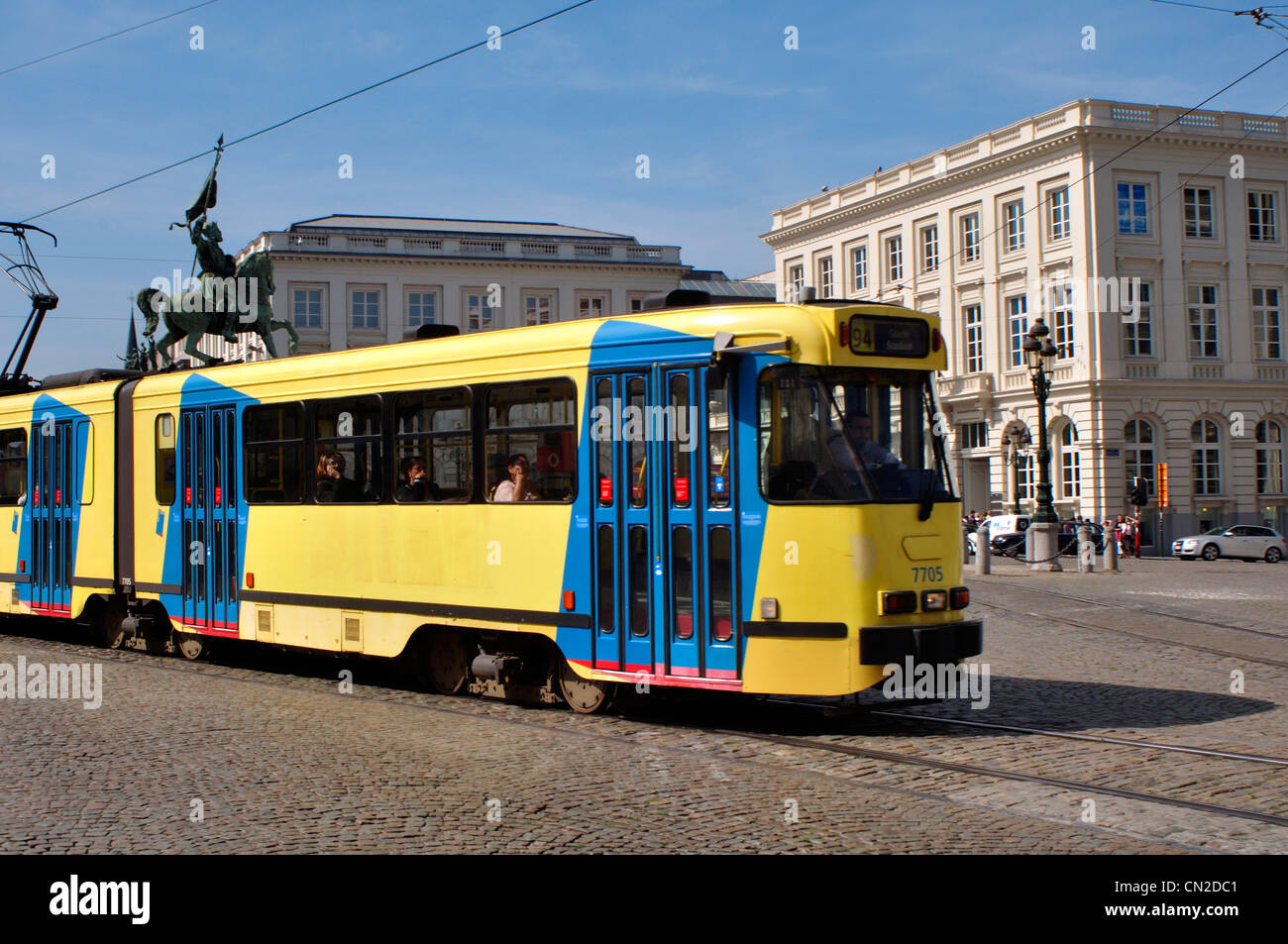 Belgian tram hi-res stock photography and images - Alamy