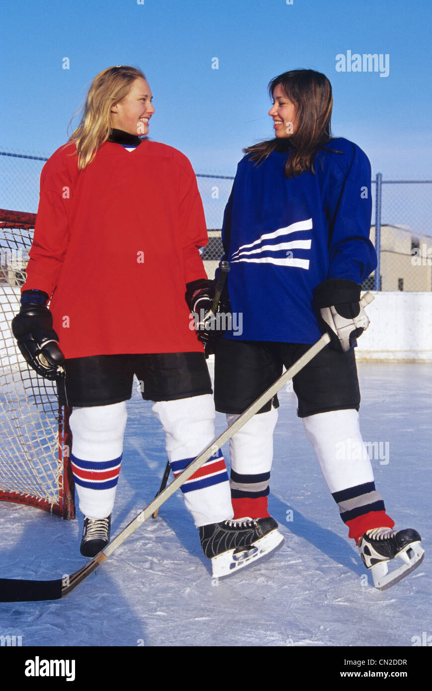 Female hockey players hi-res stock photography and images - Alamy
