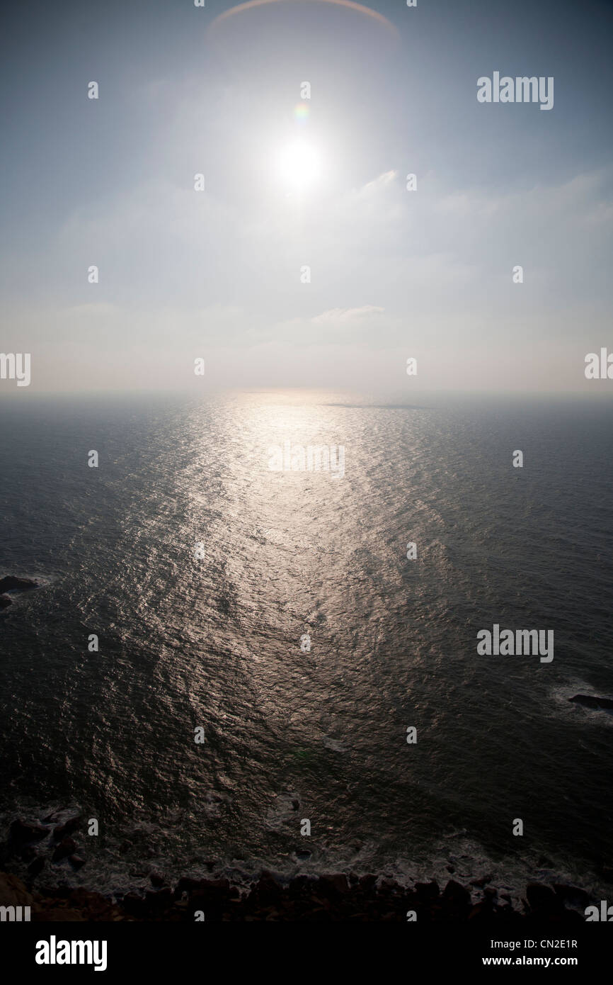 Sun flare reflecting on solar hi-res stock photography and images - Alamy