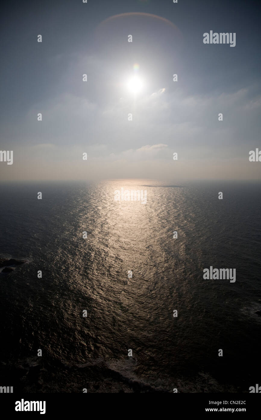 Sun flare reflecting on solar hi-res stock photography and images - Alamy