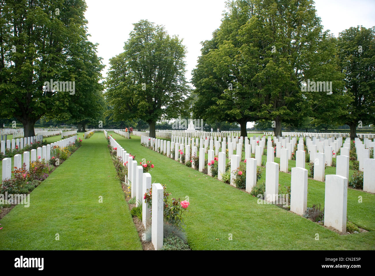 British Commonwealth War Graves Commission Cemetery in Bayeux, Normandy France Stock Photo - Alamy
