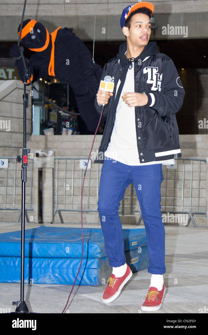 The Rizzle Kicks perform in London Stock Photo - Alamy