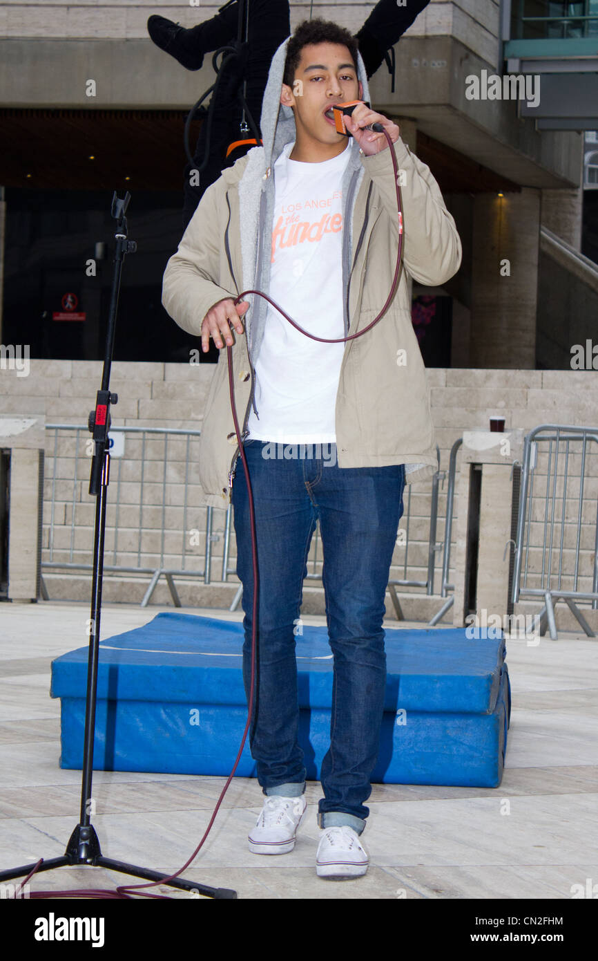 The Rizzle Kicks perform in London Stock Photo - Alamy