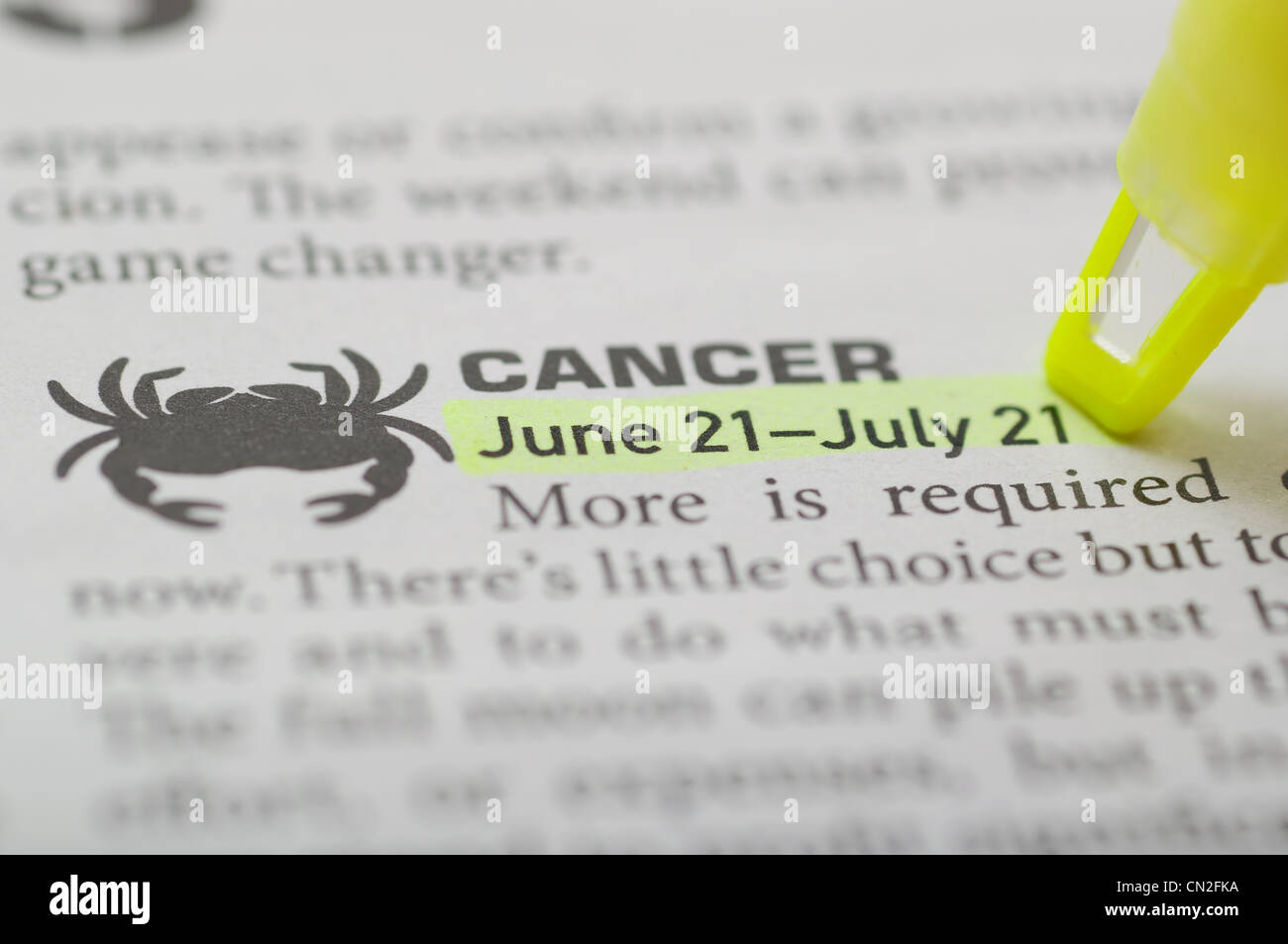 Cancer symbol hi-res stock photography and images - Alamy