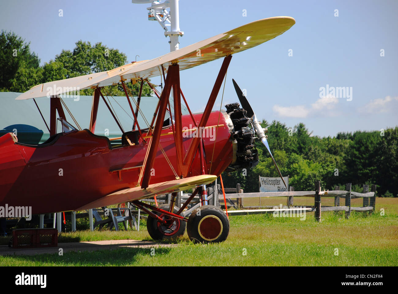 Yellow Biplane Stock Photos & Yellow Biplane Stock Images - Alamy