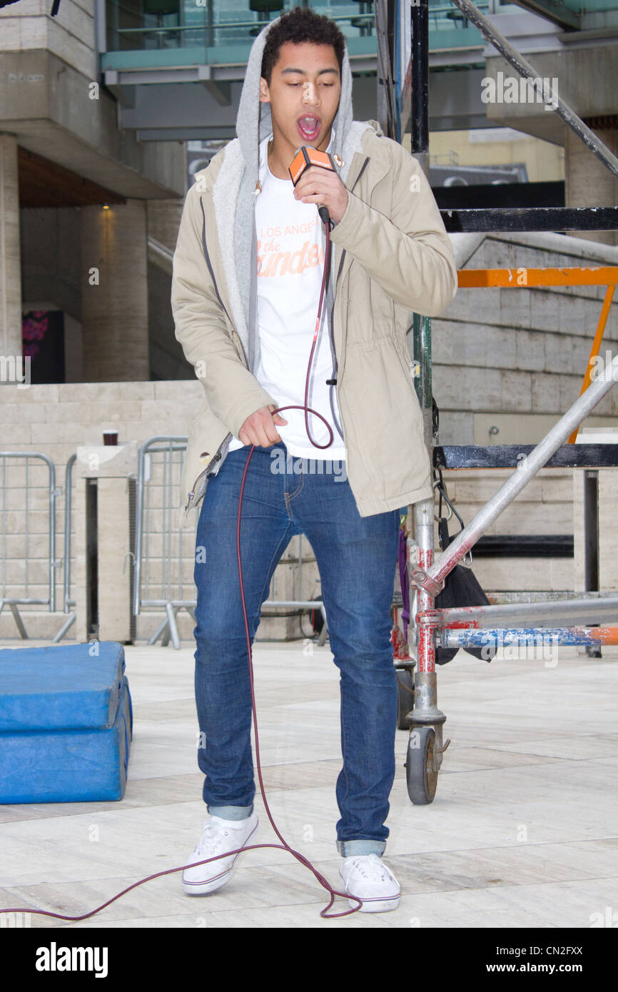 The Rizzle Kicks perform in London Stock Photo - Alamy
