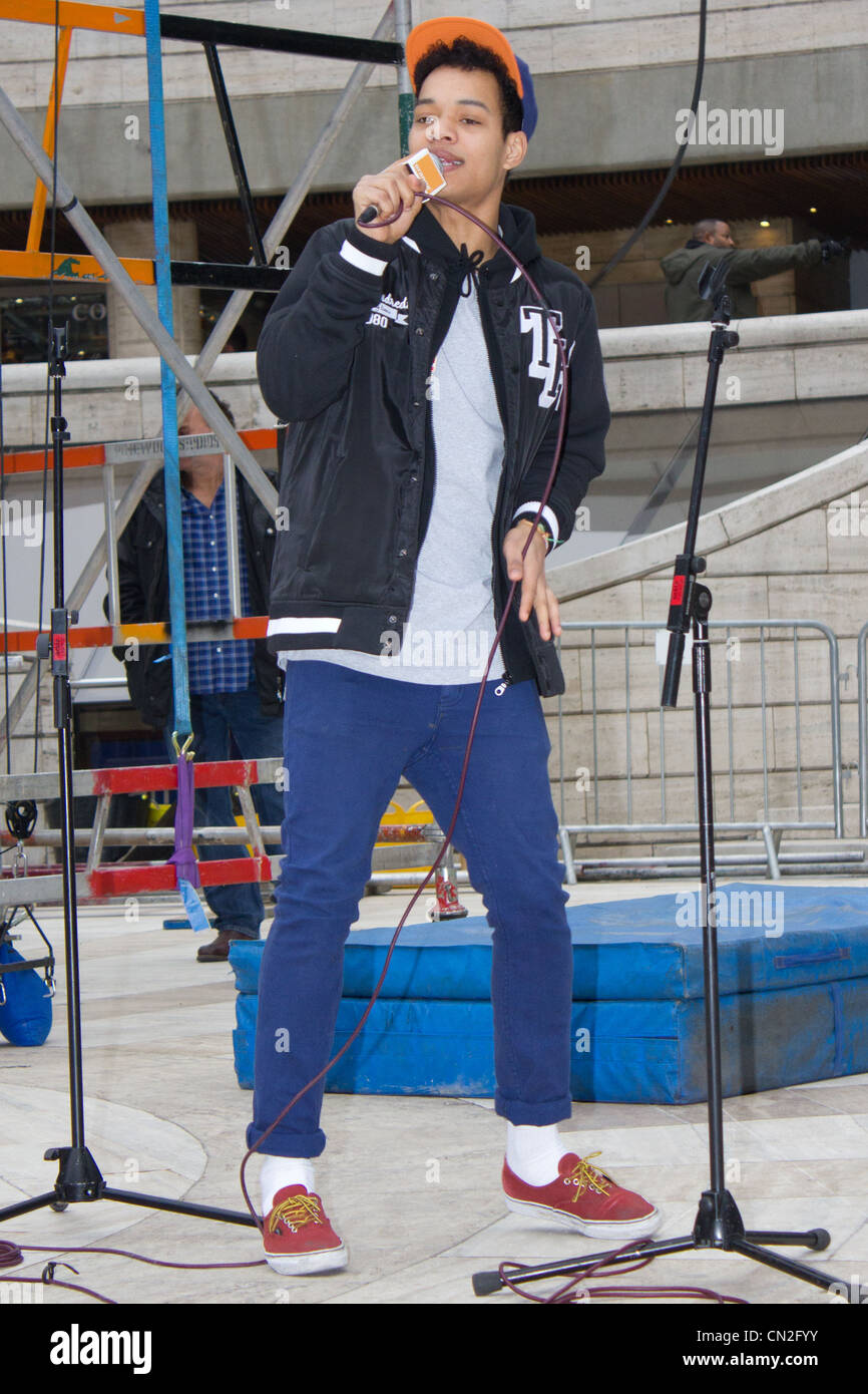 The Rizzle Kicks perform in London Stock Photo - Alamy