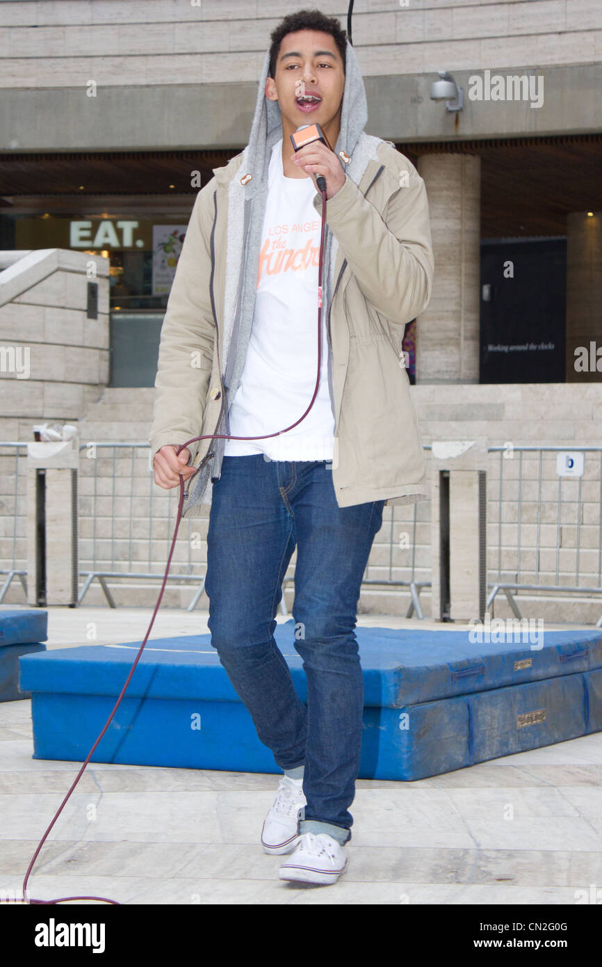 The Rizzle Kicks perform in London Stock Photo - Alamy