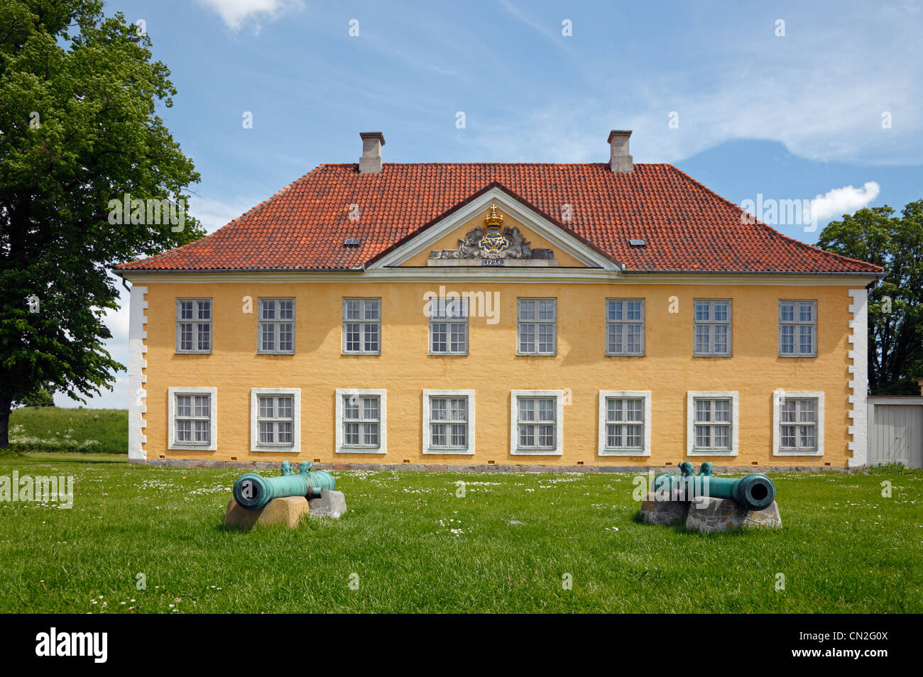 The old commandant quarters at Kastellet - the Citadel fortification in ...