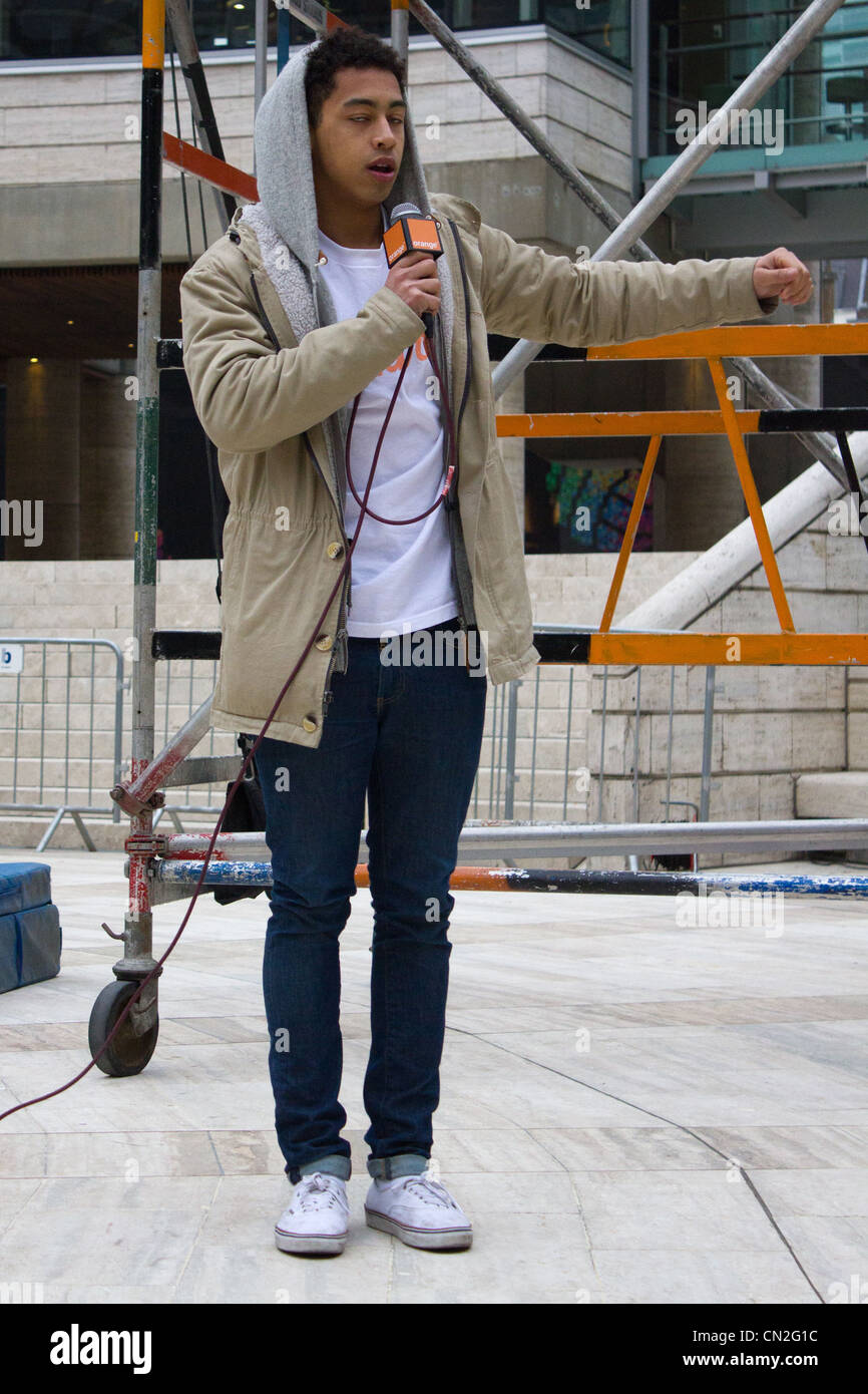 The Rizzle Kicks perform in London Stock Photo - Alamy