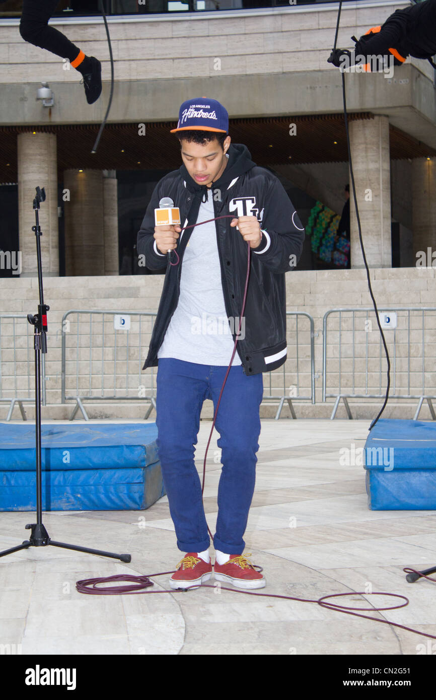 The Rizzle Kicks perform in London Stock Photo - Alamy