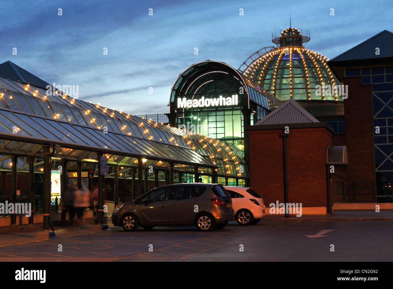 Meadowhall entrance hi-res stock photography and images - Alamy