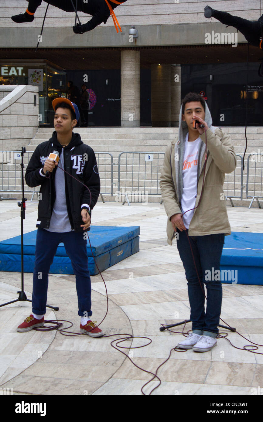 The Rizzle Kicks perform in London Stock Photo - Alamy