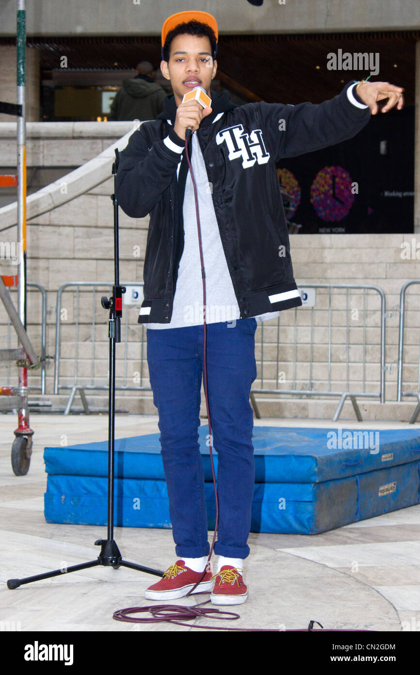 The Rizzle Kicks perform in London Stock Photo - Alamy