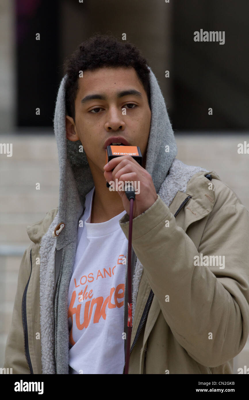 The Rizzle Kicks perform in London Stock Photo - Alamy