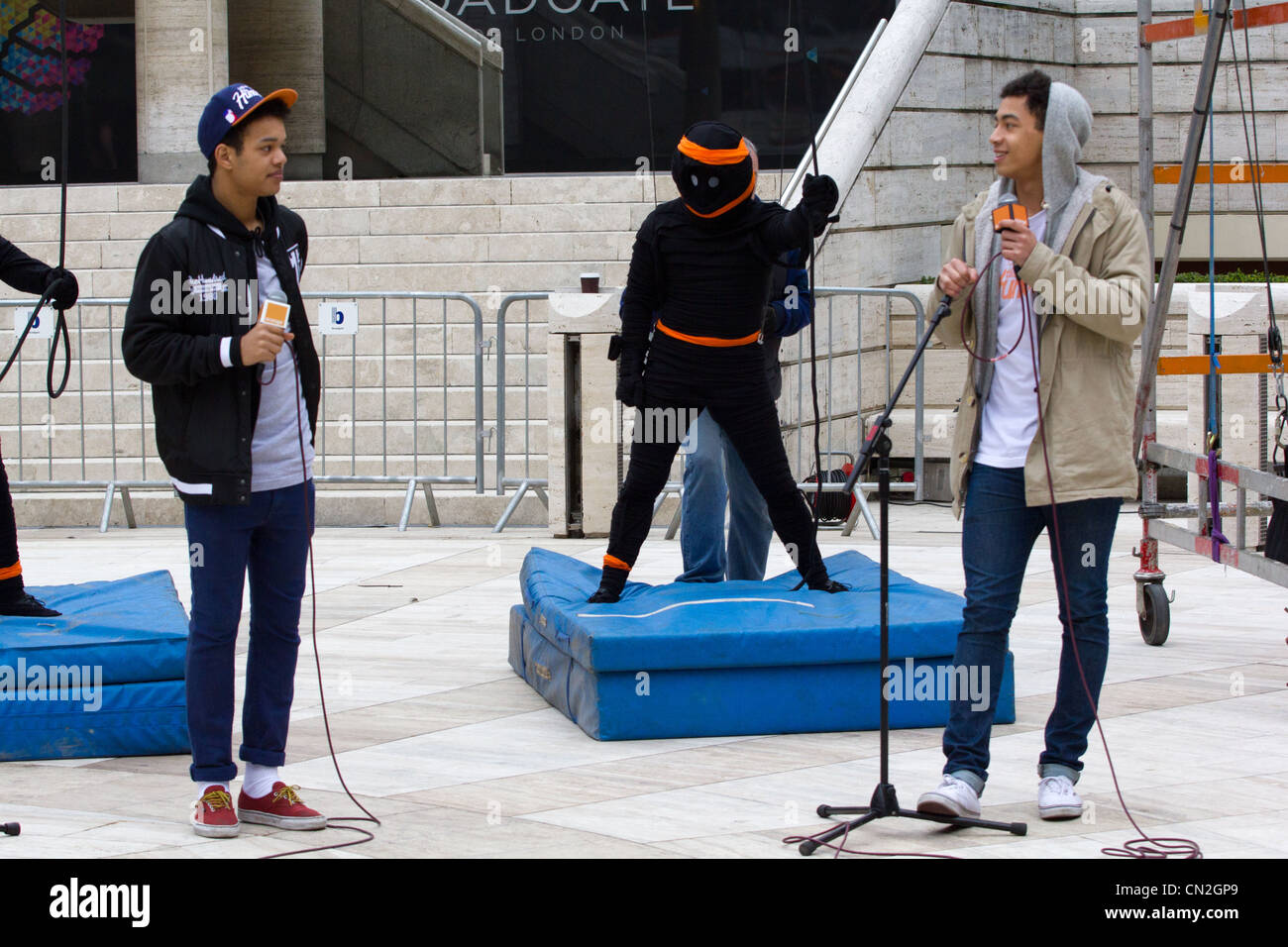 The Rizzle Kicks perform in London Stock Photo - Alamy