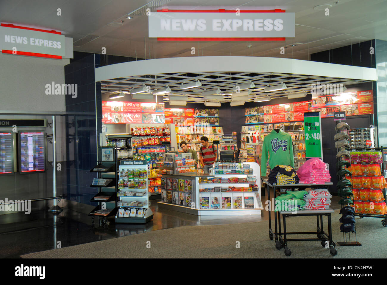 Miami Florida International Airport MIA,terminal,gate,shopping shopper ...