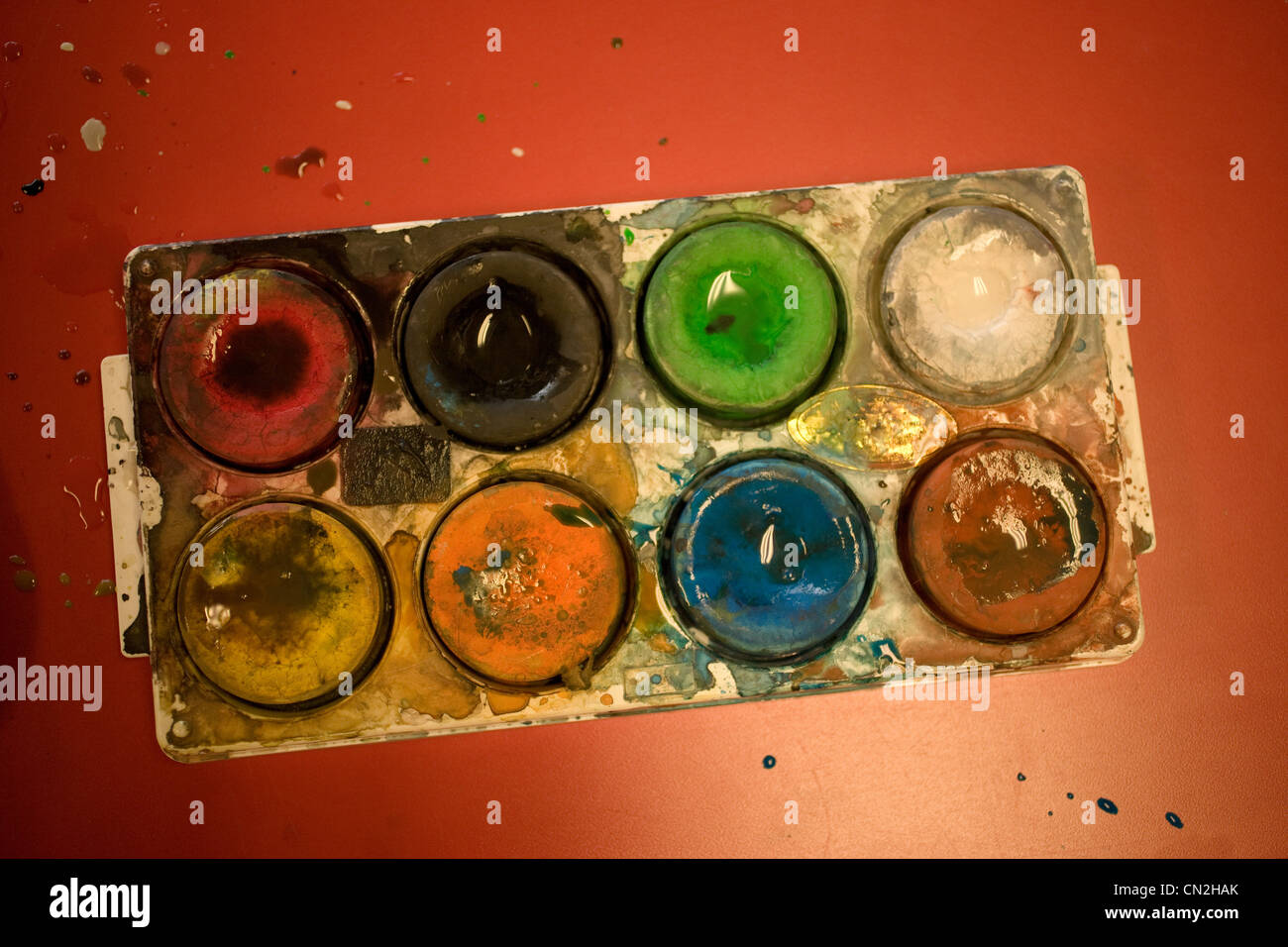 Paints detail hi-res stock photography and images - Alamy