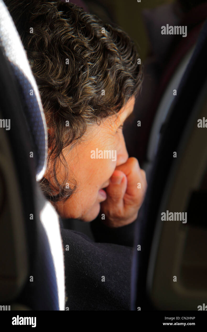 Miami Florida International Airport MIA,onboard LAN flight 2515 to Lima ...