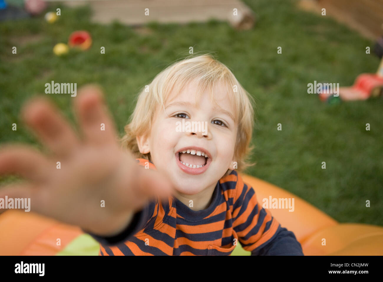 Reaching hand towards camera hi-res stock photography and images - Alamy
