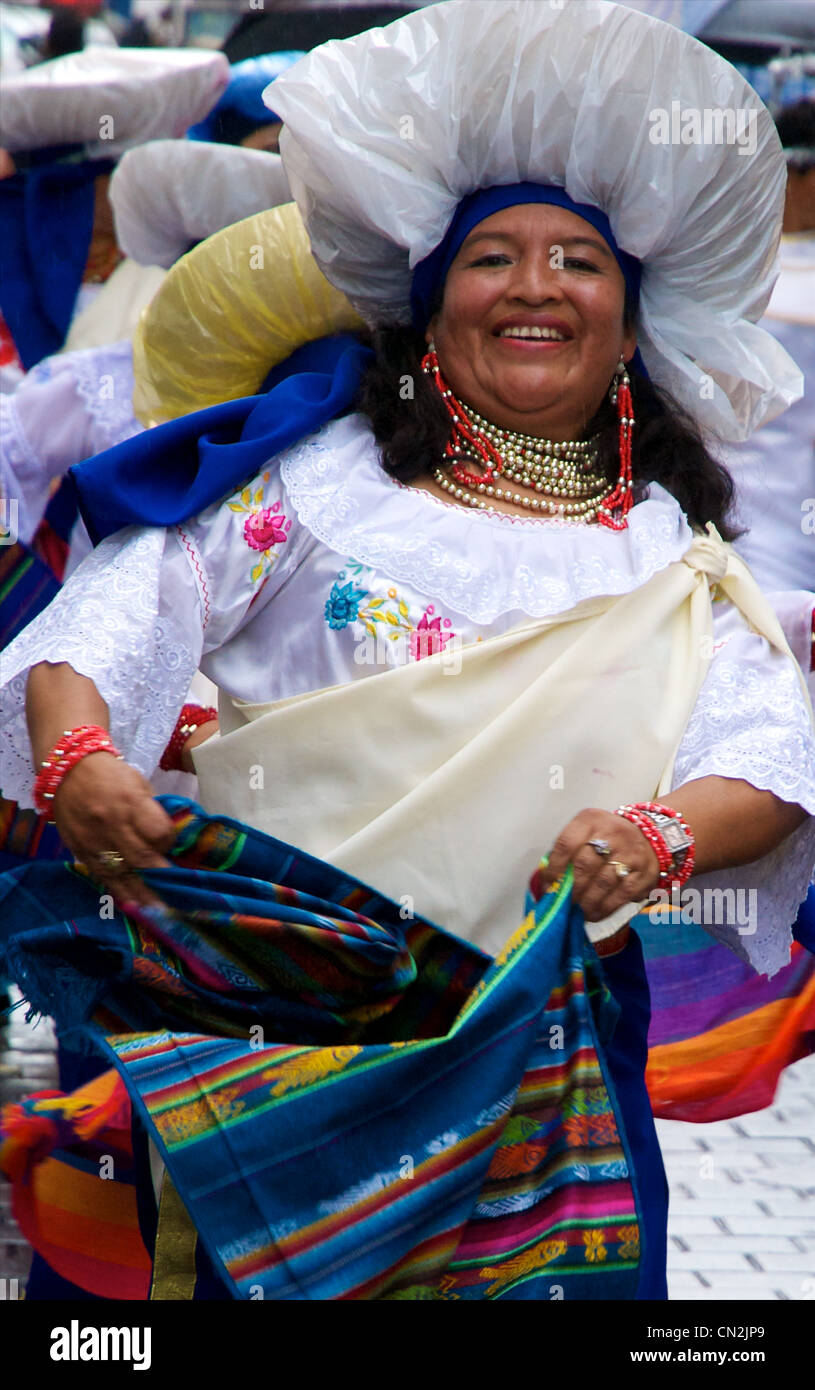 National dress quito hi-res stock photography and images - Alamy