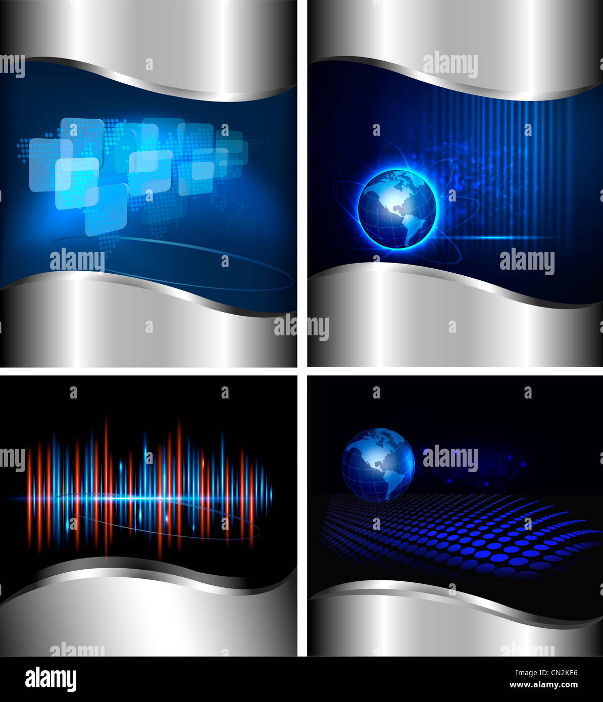 Abstract business technology background Stock Photo - Alamy